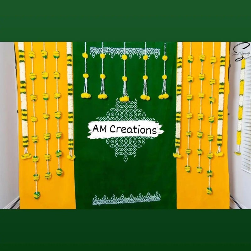 Kolam Backdrop Set – AM Creations