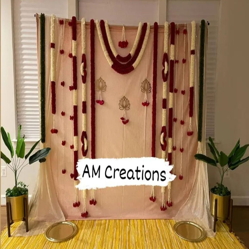 Red/White Backdrop Set – AM Creations