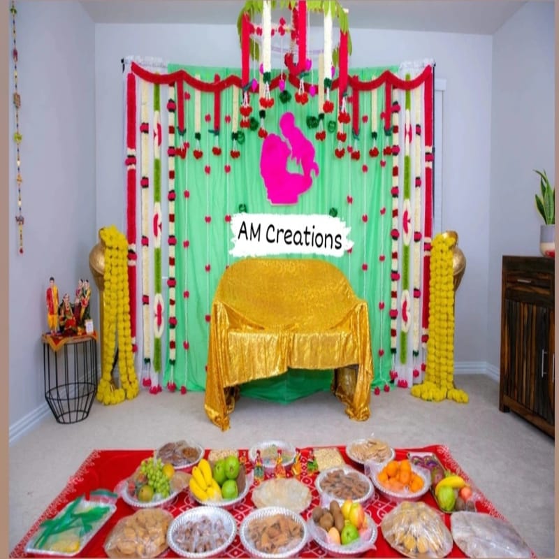 seemantham Decor!! – AM Creations