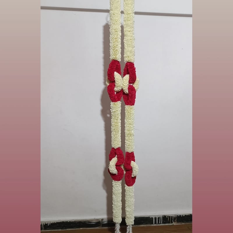 Red,White Loops – AM Creations