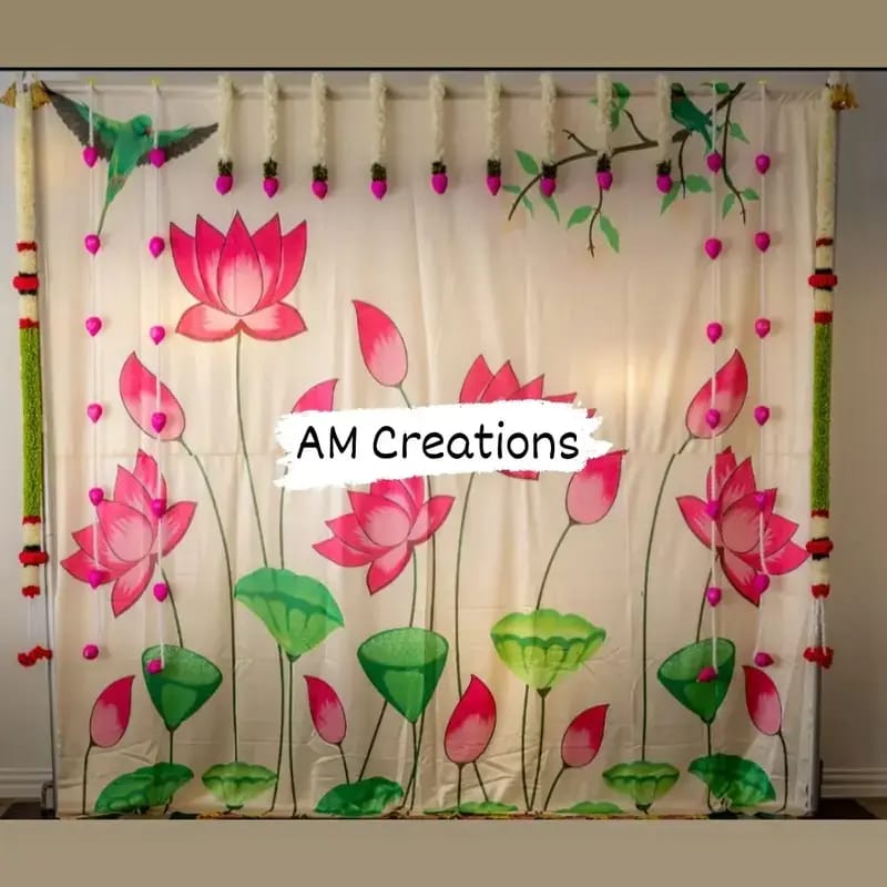 Lotus Backdrop – AM Creations